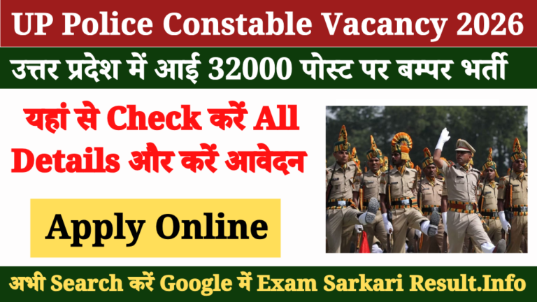 UP Police Constable Recruitment 2026, Check All Details & Apply Online ...